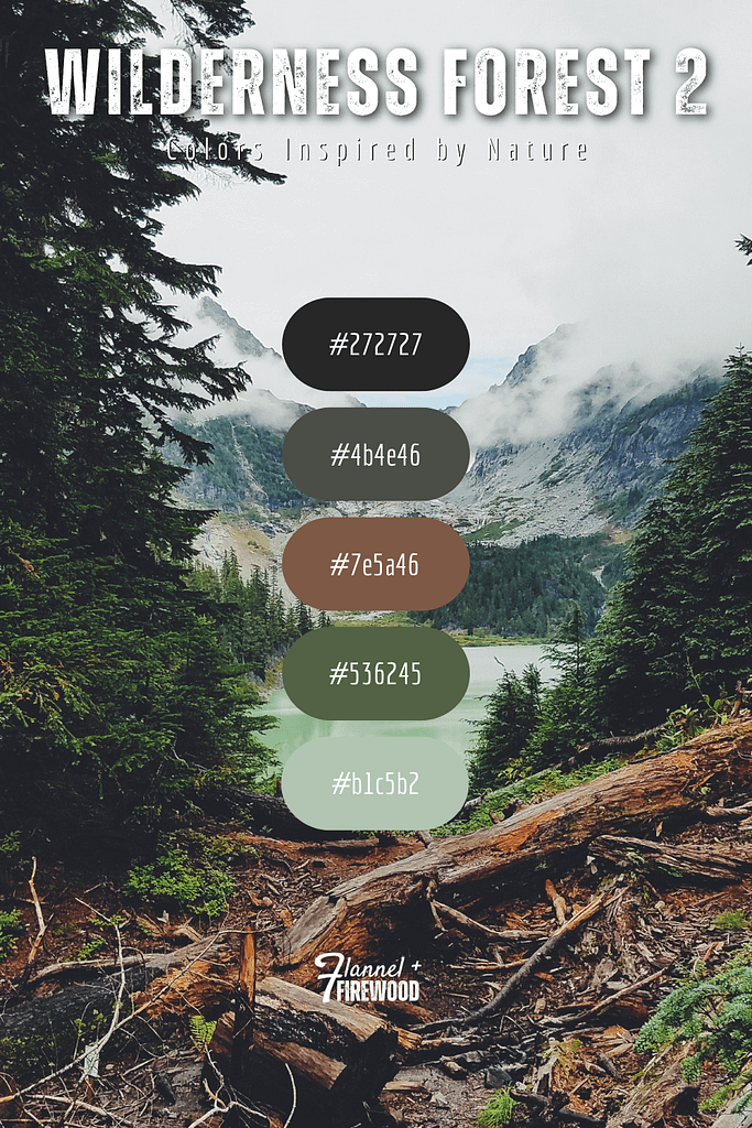 The Wilderness Forest Collection - flannel + firewood